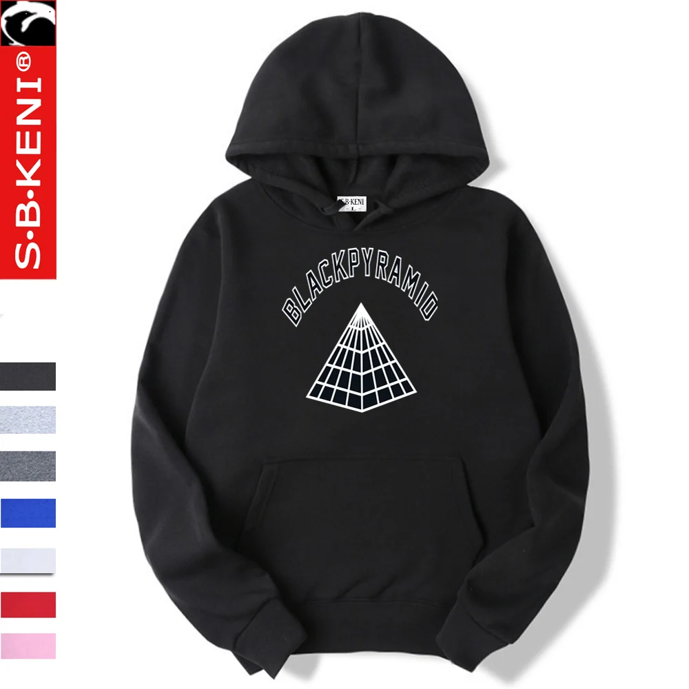 Black Pyramid Men Hoodie Fashion Tops Black Pyramid Clothes Male Hooded ...