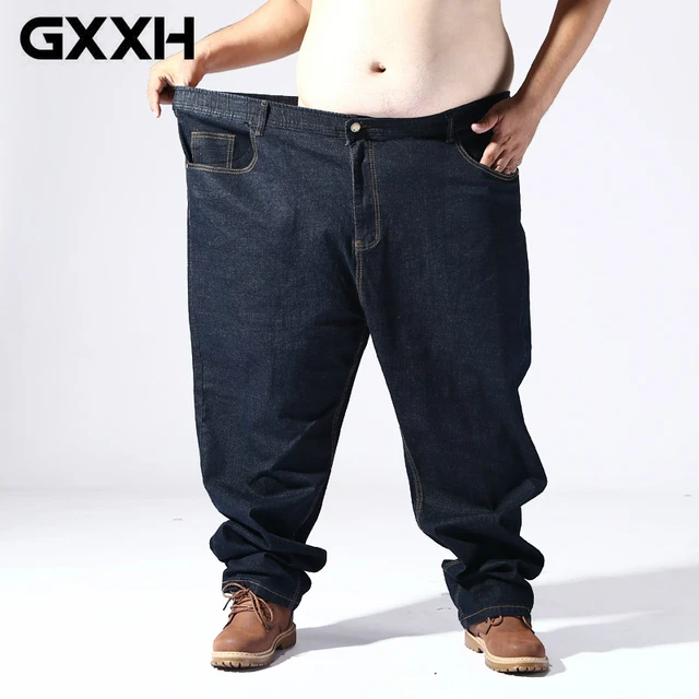 Aliexpress.com : Buy Extra Large Big Men 2018 Autumn Jeans Stretch ...