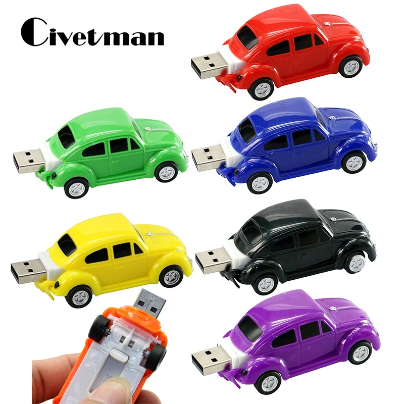 Creative Usb Flash Drive Germany Beetle Car Pen Drive 8gb 16gb 32gb ...