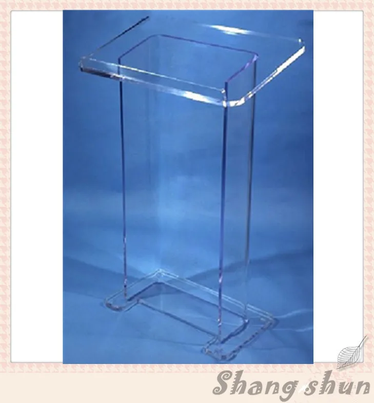 Elegant acrylic podium pulpit lectern modern acrylic table top lectern ...