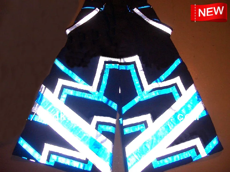 Geometric Melbourne Shuffle Pants Fluoreszierend DJ PHAT Pants Raver ...