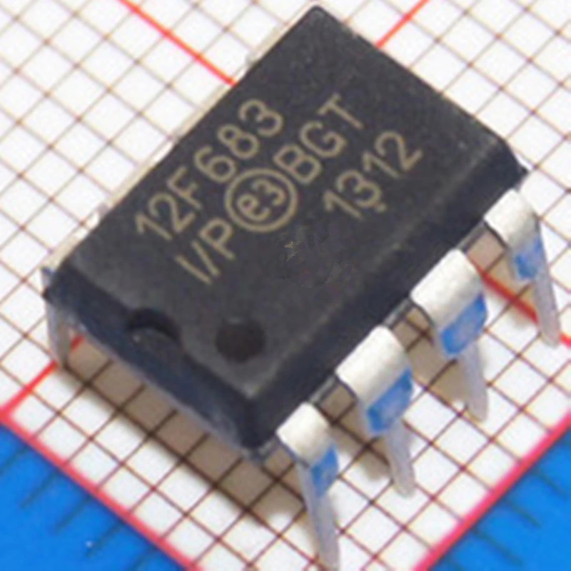 Tablete/p pic12f683 12f683 10 PIC12F683 I dip|Circuitos integrados ...