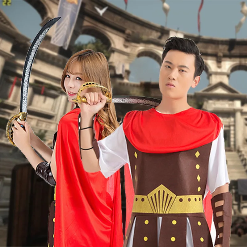 rome Party Cosplay Halloween Purim Adult Ancient Roman Greek Warrior ...