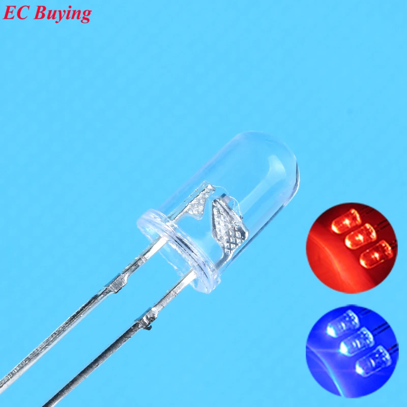 100pcs-10pcs-F5-5mm-Flashing-Red-Blue-Flash-LED-10000mcd-Blinking-Red ...