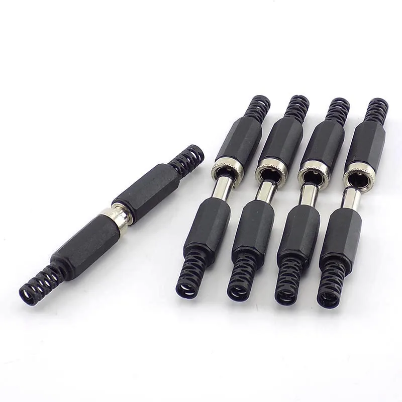 5pcs 10pcs DC female male Power Plug 5.5mm x 2.1mm Male Female Jack ...