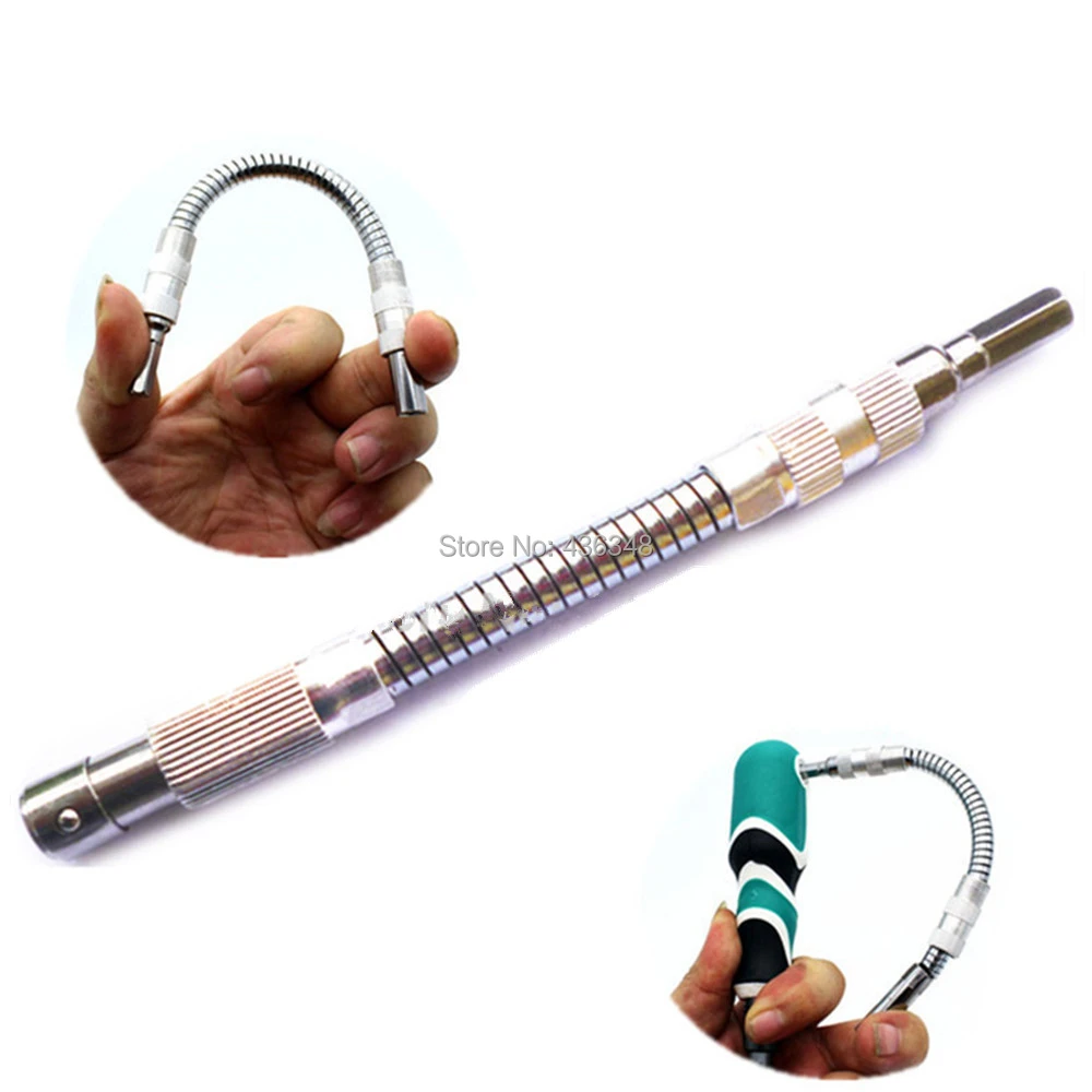 Flexible Screw Bit Extension Holders Screwdriver Hex Flexible Extension ...