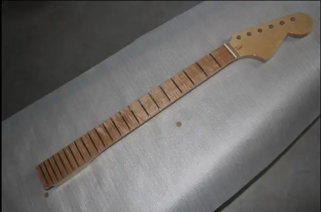 DIY semi finished products Tiger stripes maple fingerboard Birds eye ...