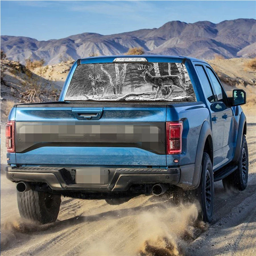 Chevrolet Rear Window Graphics Animal