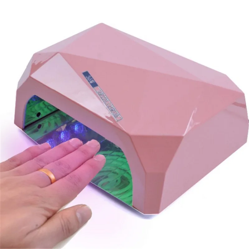 Hot sell 36W 110V/220V LED Light LED CCFL Therapy Ultraviolet Lamp For Nail Art Dryer Gel Curing ...