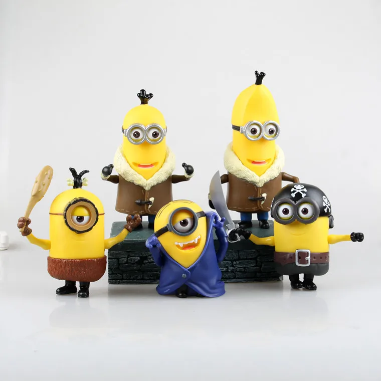 5pcs-set-Despicable-Me-action-figure-Minions-minion-PVC-action-figures ...