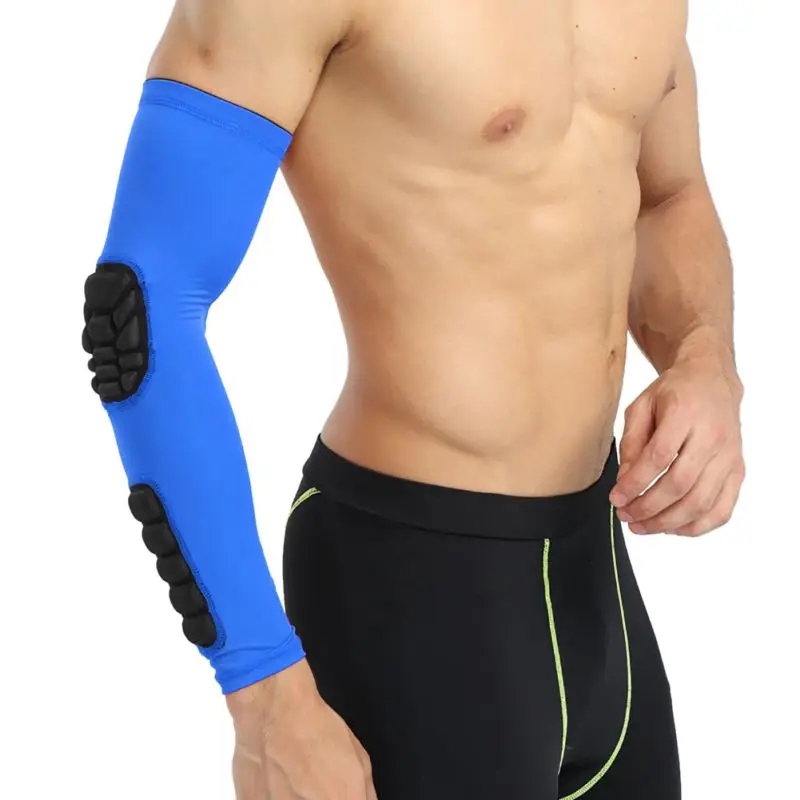 Sleeves Compression Anti Collision Non Slip Elbow Pads Honeycomb Arm