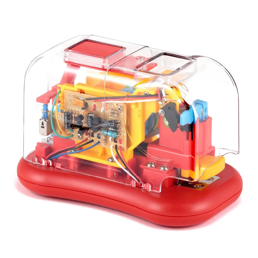 Electric Stapler Automatic Battery Power Smart Sensing with Transparent ...