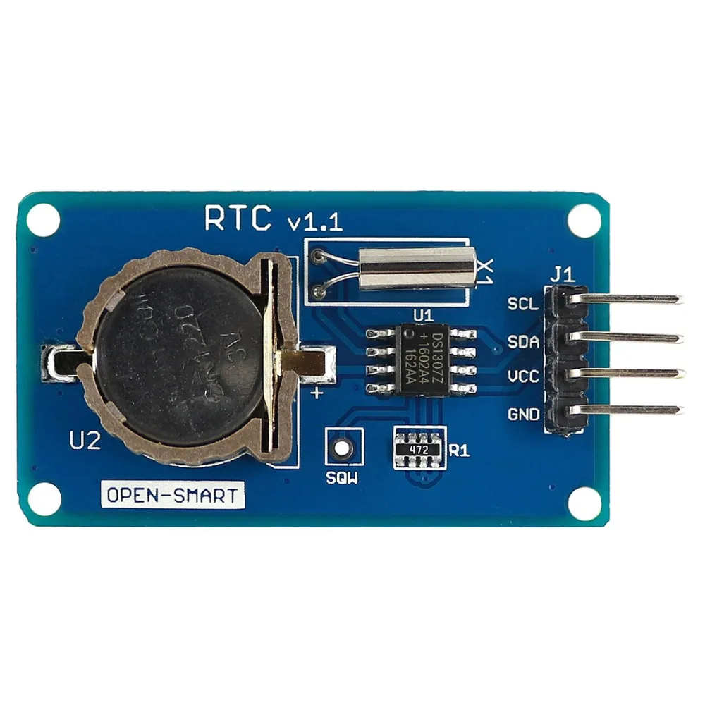 Module d'horloge temps réel DS1307 RTC, Interface I2C pour Arduino | AliExpress