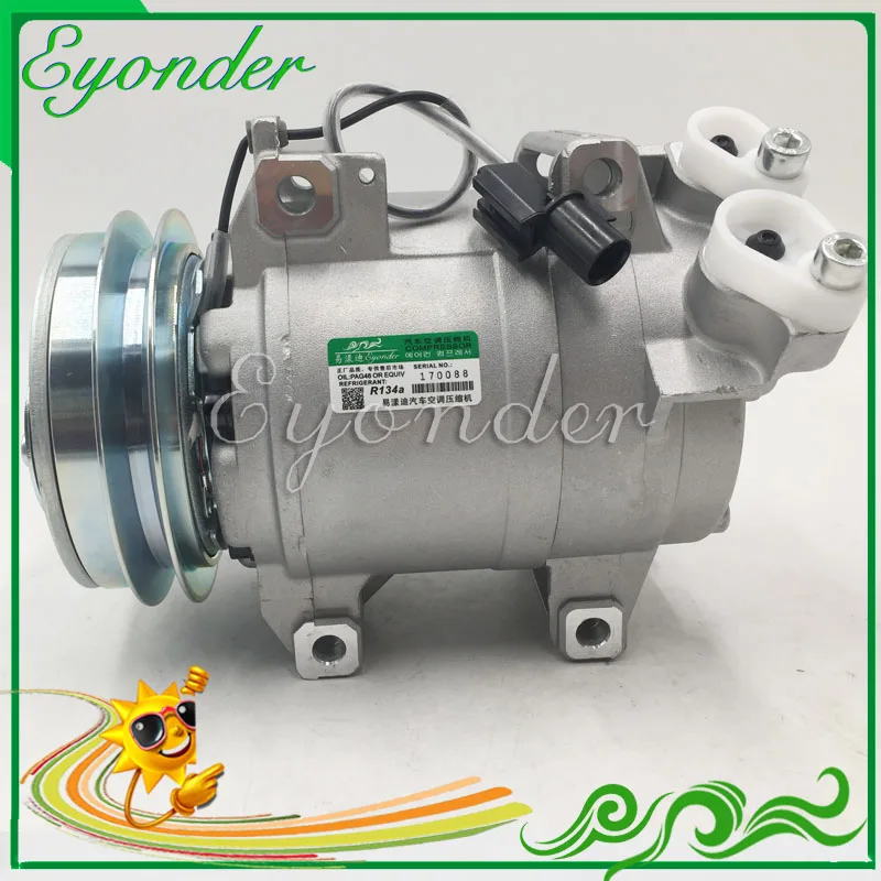 DKS15D Air Conditioning A/C Compressor for MITSUBISHI L200 TRITON Pick ...