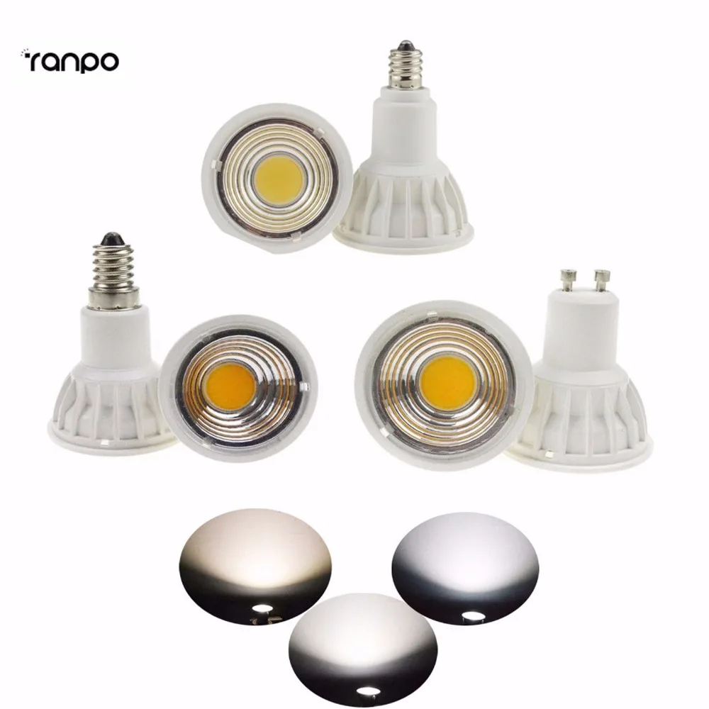 High Power Led Spot Light Ultra Bright LED COB Spotlight E11 E12 GU10 ...