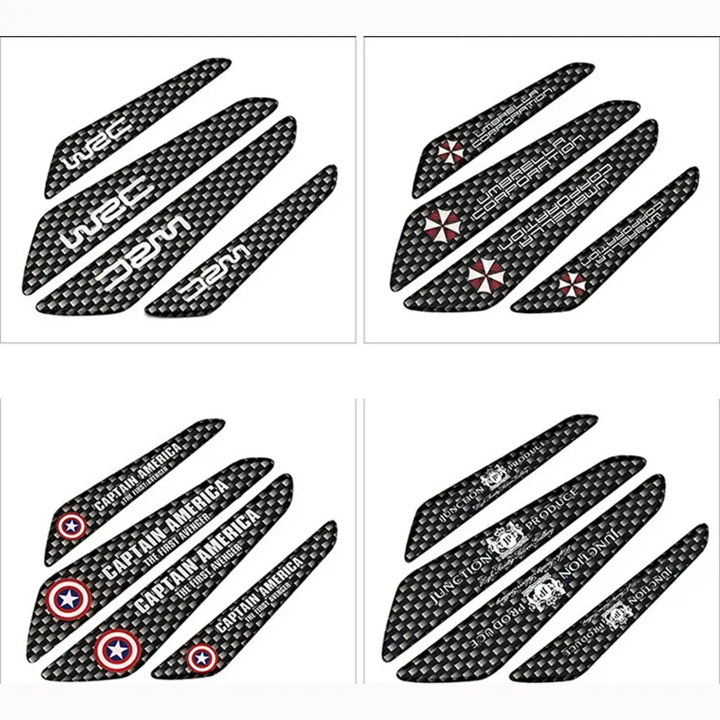 SUKO 4pcs Universal Car Sticker Door Protector Side Edge Protection ...