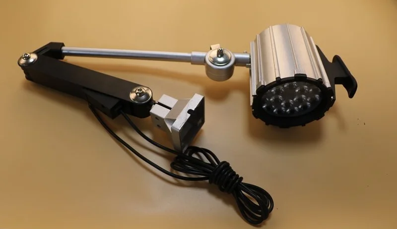 2018 New 15w 24v With 18pcs Led Machine Lamp 220mm+280mm Foldable Long ...