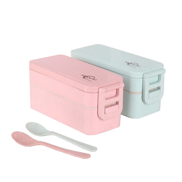 Kid's Eco-Friendly Lunch Box with Spoon