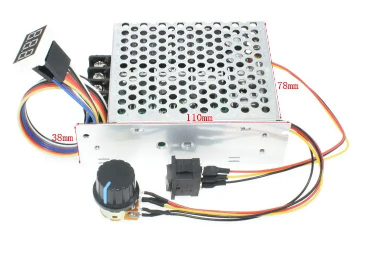 Other DIY & Tools - Digital Display 0~100% adjustable DC 10-50V 40A DC Motor Speed Controller ...