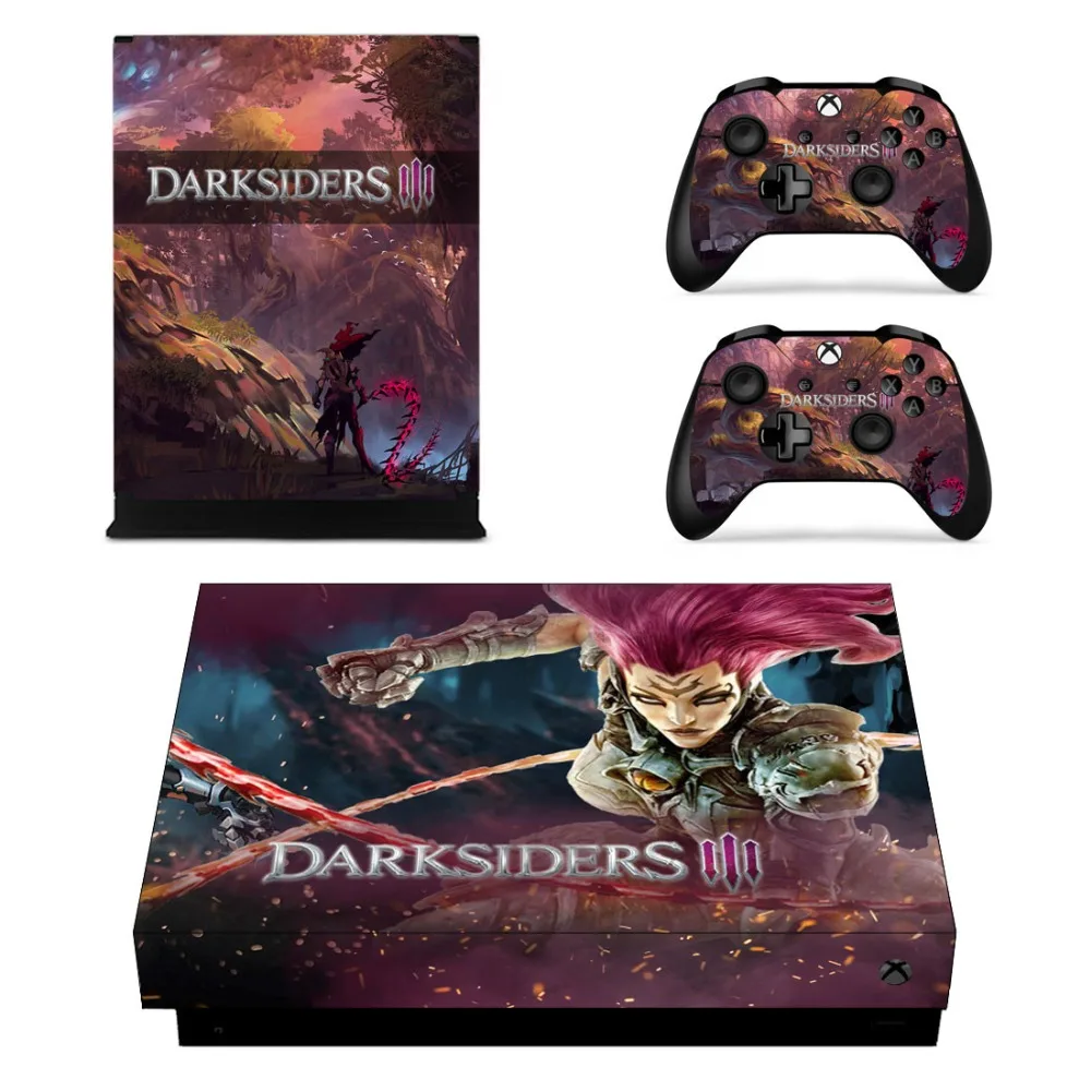 Darksiders 3 Xbox One X Skin Sticker - ConsoleSkins.co