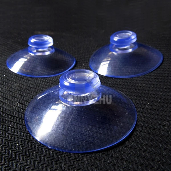 100pcs/lot Pvc Rubber Super Vacuum Wall Car Glass Bathroom Sucker Disc ...