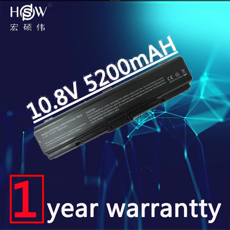 HSW 6CELLS new Latop Battery for TOSHIBA L300 satellite A350 A355 U405 ...