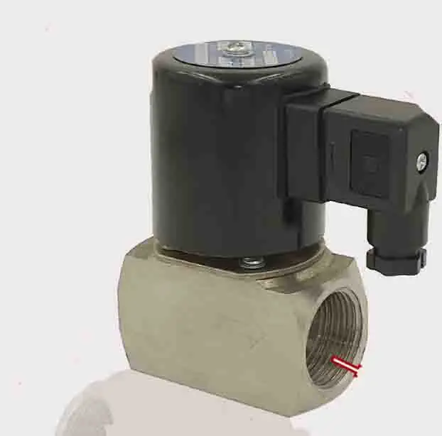 1/4" Micro Pilot Piston 2/2 Solenoid Valve,media Steam, Hot Water, High ...