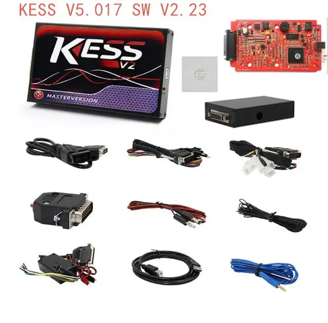 KESS V5.017 SW V2.23 OBD2 Manager Tuning Kit Truck ECU Programmer Car ...
