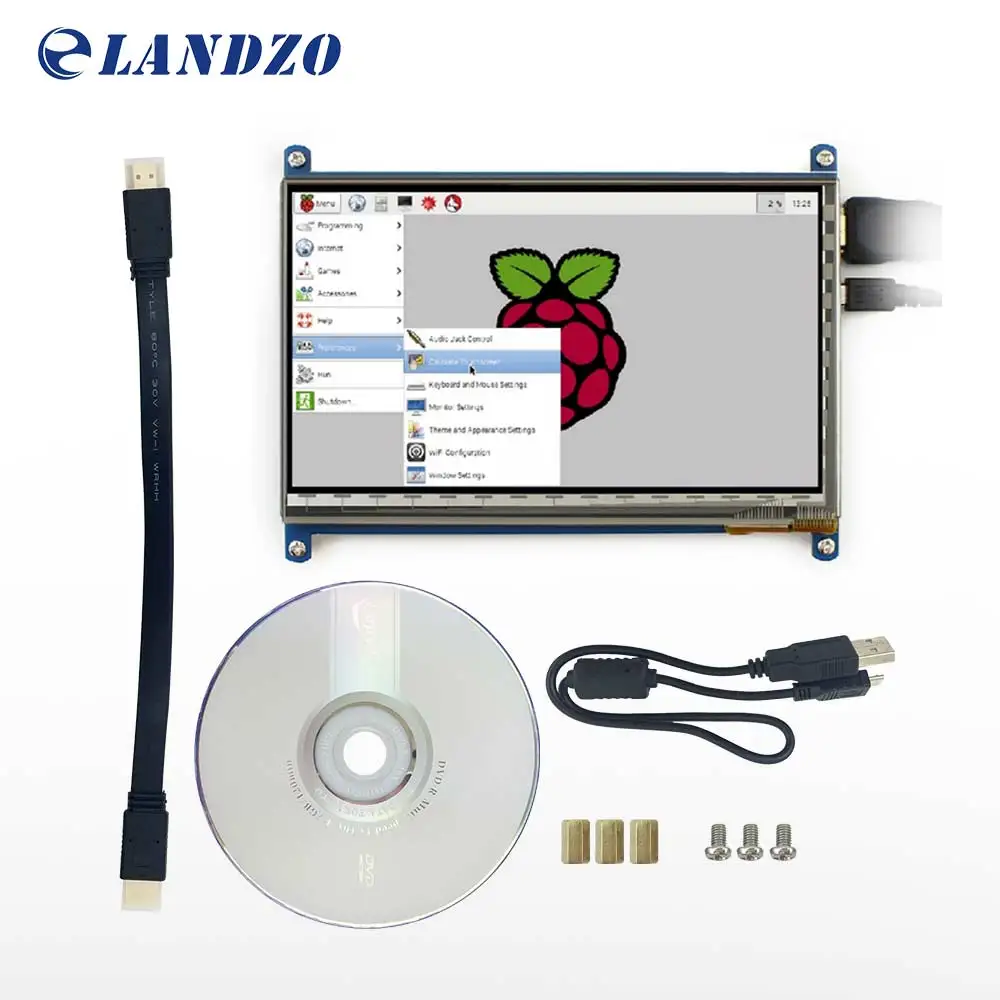 Buy Raspberry Pi 3 Display Hdmi 7 Inch 800480 Lcd With Touch Screen Monitor