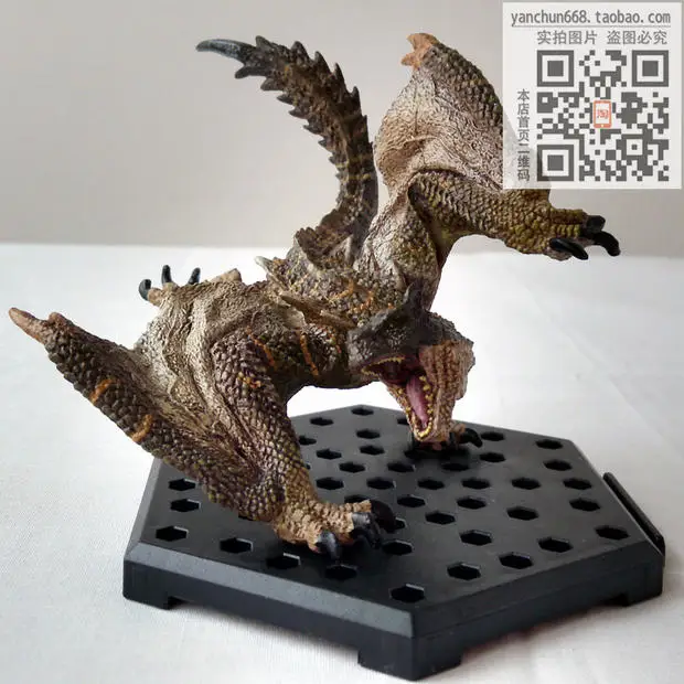 Brand New Game Action Figure Toys Monster Hunter Black Tigrex 8cm PVC ...