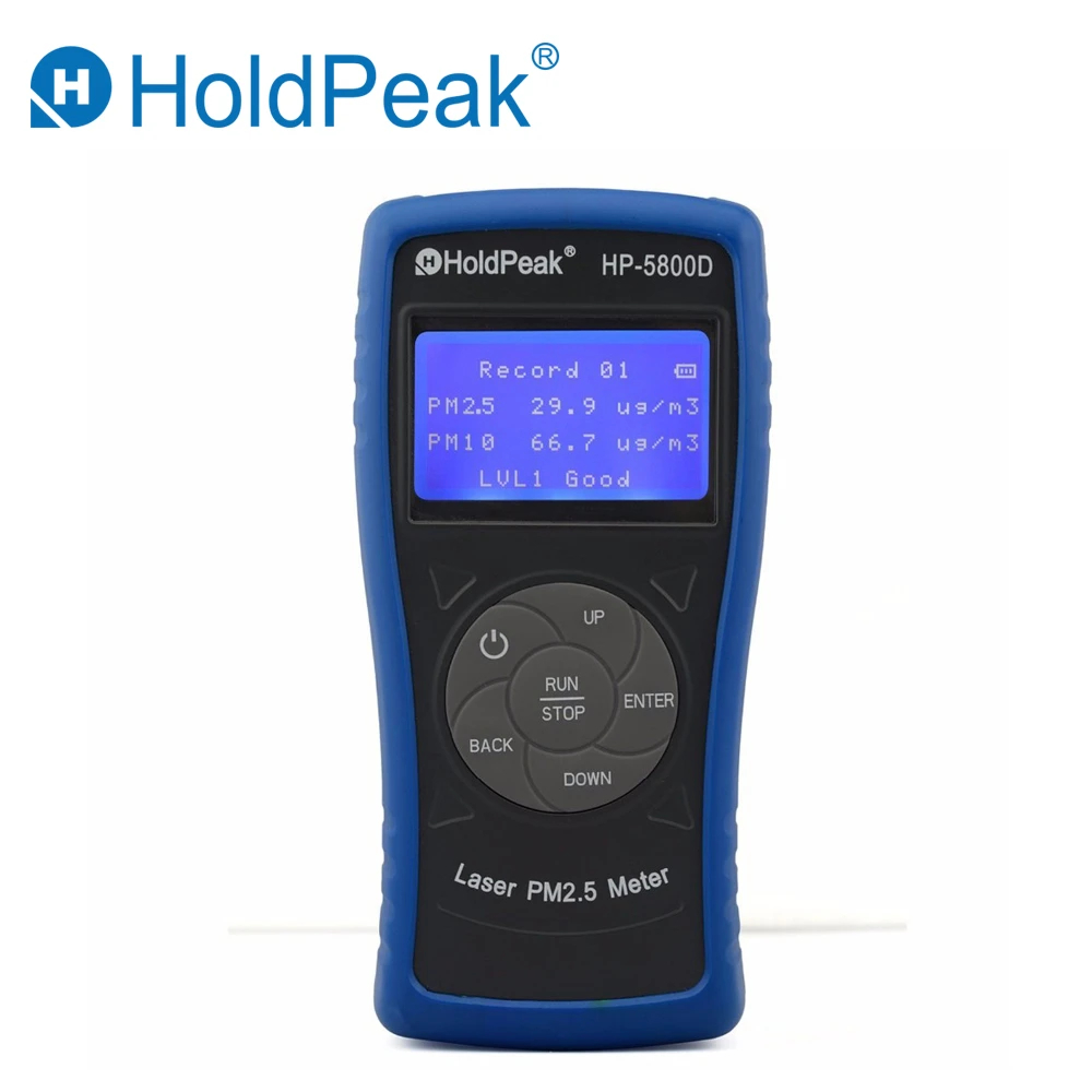 Holdpeak Hp-5800d Pm2.5 Detector Pm10 Air Quality Monitor In Gas ...