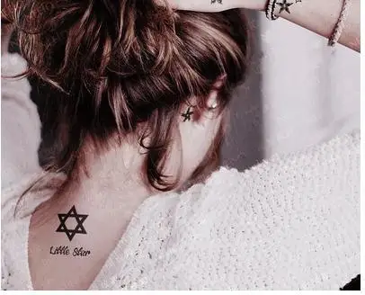 6 Point Star Tattoos