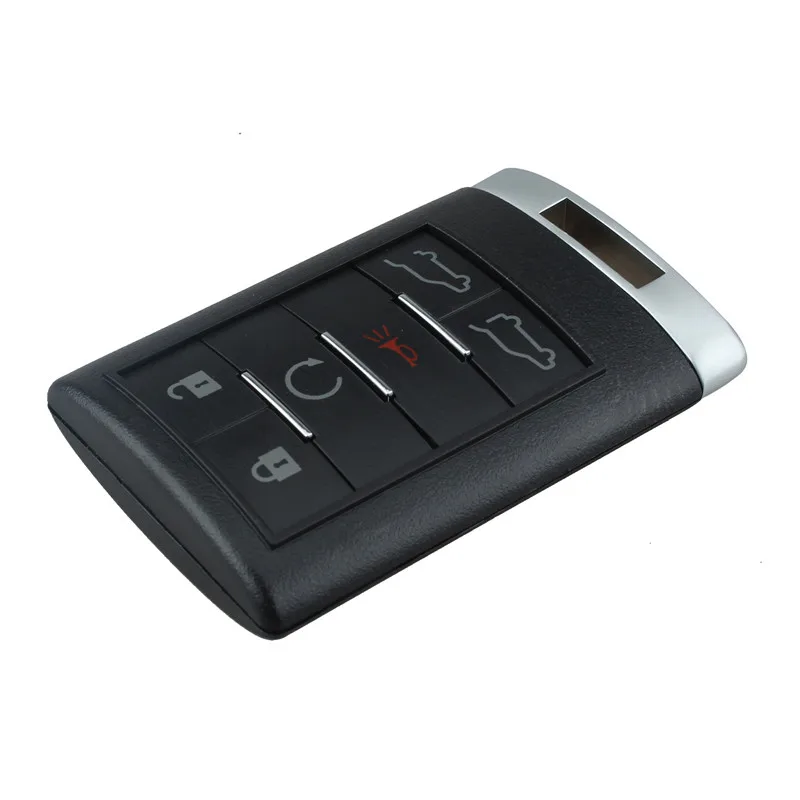 5pcs 6 Buttons Remote Key Keyless Entry Car Key Fob For Cadillac ...