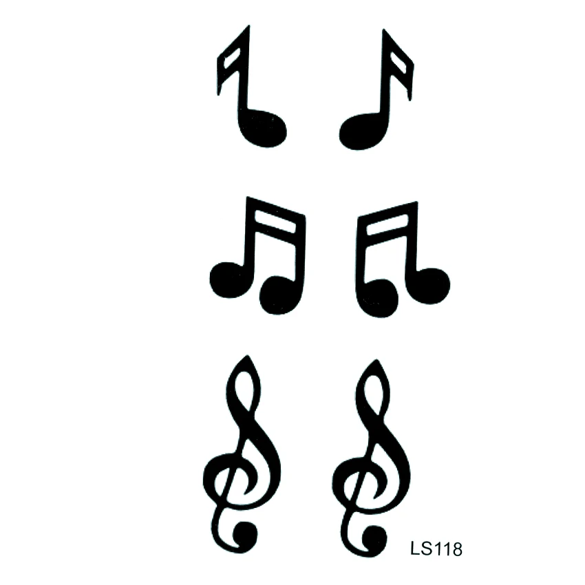 Music Note Tattoo Ideas For Men