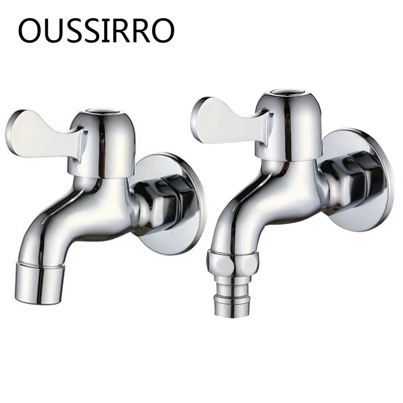 G1/2 Modern Traditional Washing Machine Faucet Kitchen Faucets Chrome ...