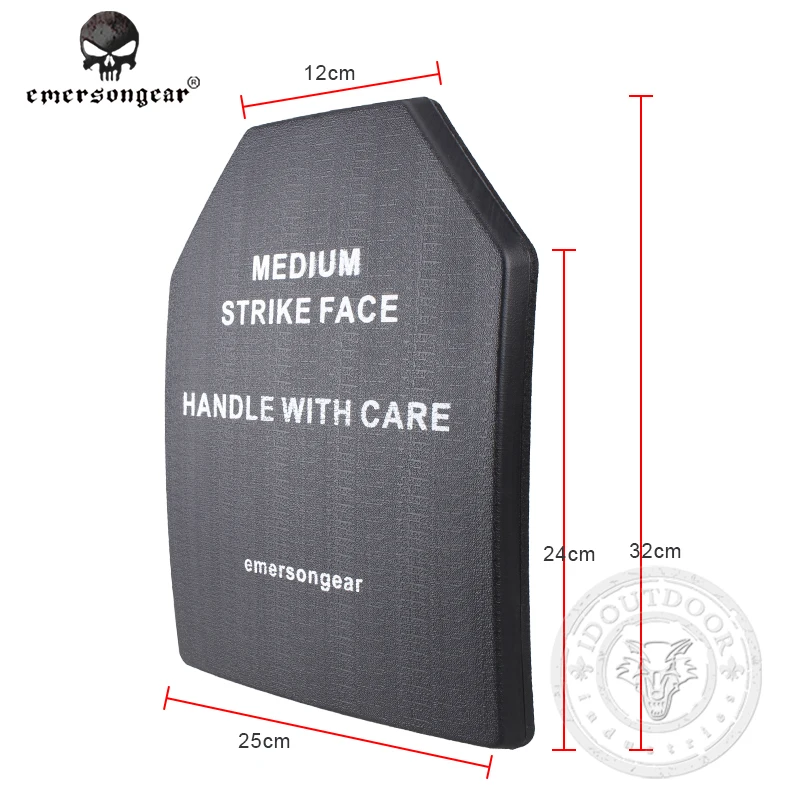IDOGEAR SAPI Dummy Ballistic Plates For AVS JPC Vest Tactical Military ...