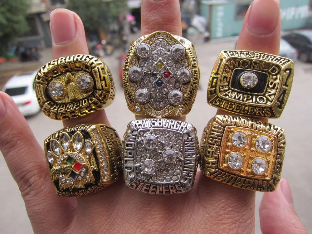 Free Shipping 1974 1975 1978 1979 2005 2008 Pittsburgh Steelers Super ...
