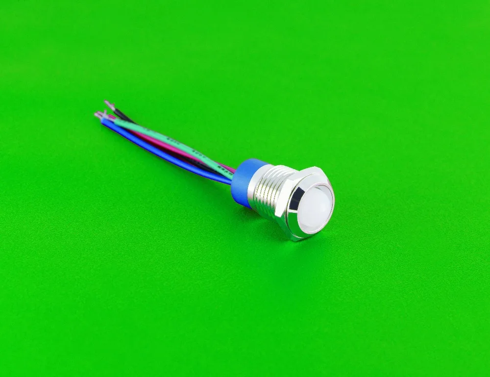 ELEWIND metal IP67 sealed RGB led indicator/pilot lamp(PM12G D/Y/42RGB ...