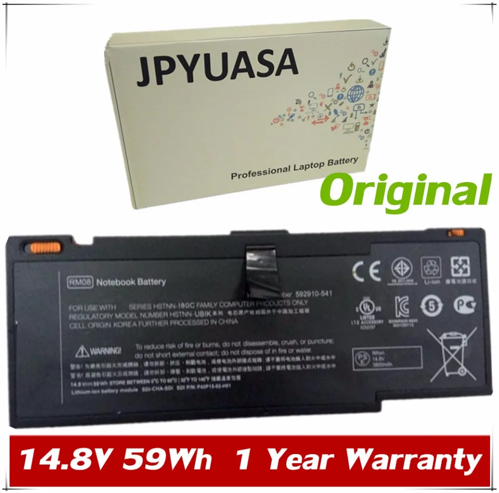 7xinbox 14.8v 59wh Laptop Battery Rm08 For Hp Envy 14 Hstnn-i80c Hstnn ...