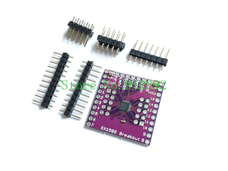 Free shipping 5PCS/LOT CJMCU SX1509 16 channel I/O output module and keyboard GPIO voltage level ...