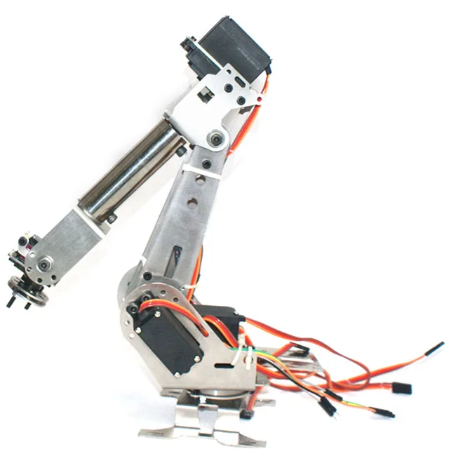 6DOF Mechanical Arm 6Axis Rotating Manipulator Robot Arm Clamp Kit with ...