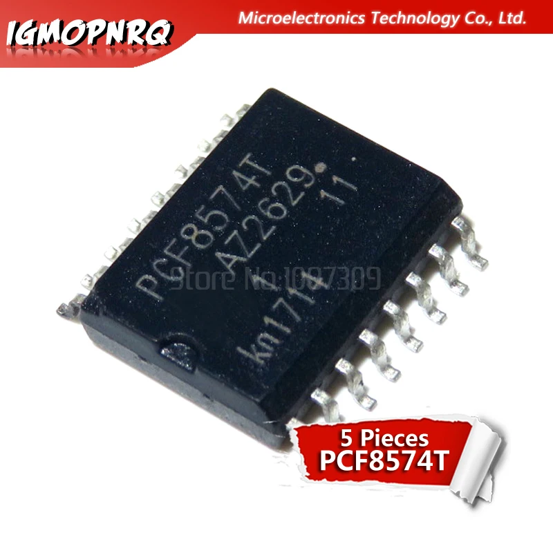 5PCS PCF8574T SOP16 PCF8574 SOP 16 PCF8574AT SOP SMD|Integrated ...