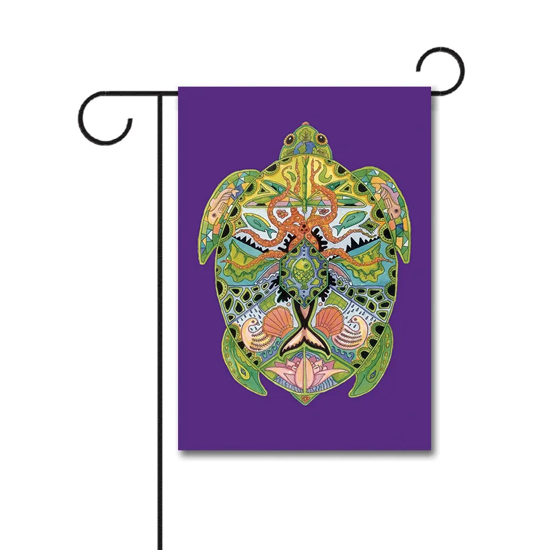 Custom-Garden-Flag-12x18inches-110D-Knitted-Polyester-Animal-Spirits ...