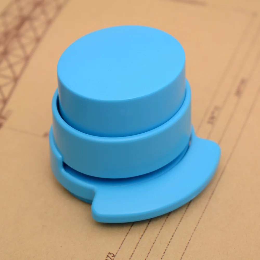 1 PCS Eco ABS Plastic Staple Free Stapler Novelty School And Office 1 PCS Eco ABS Plastic Staple Free Stapler Novelty School And Office
