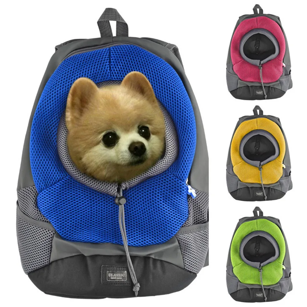 Mode sportive respirant sac à dos pour chiens sac Pet Dog transporteur ...