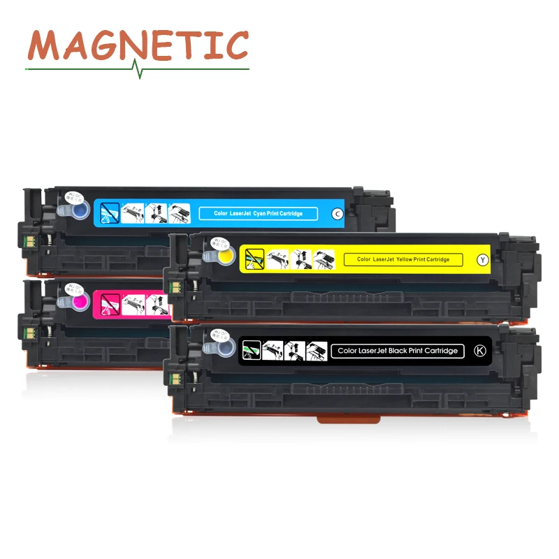 1Pc Compatible CB540A CB540 540A CB541A CB542A CB543A 125A Color Toner ...