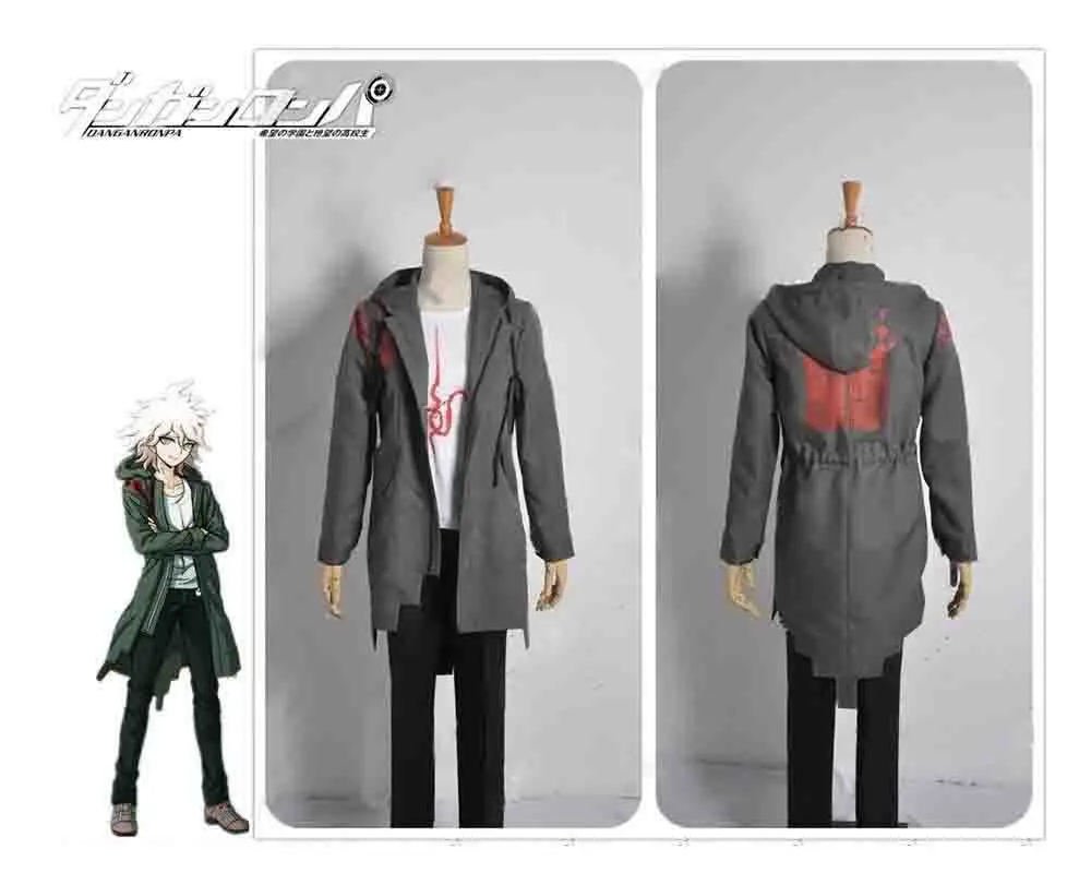 Super Danganronpa 2 Nagito Komaeda Nagito Cosplay Jacket Full Set ...