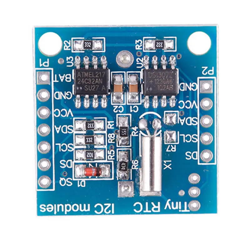 Free Shipping Tiny Rtc I2c Modules 24c32 Memory Ds1307 Clock Rtc Module