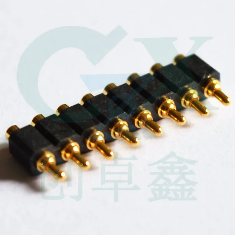 SMT male 8pin precision pogo pin connector spring loaded - buy at the ...