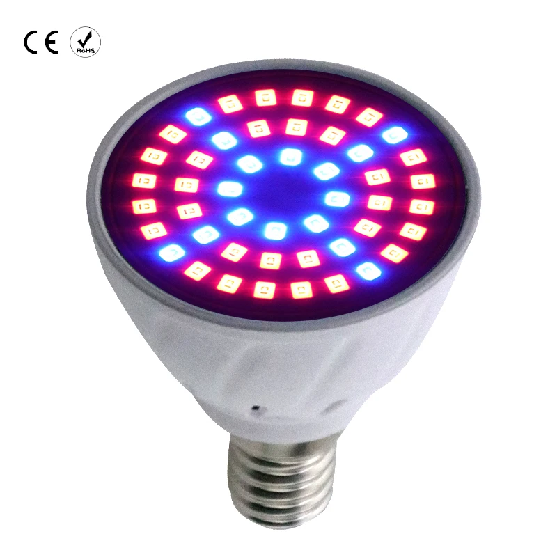 Full Spectrum Grow Light Plant Grow tent lamp led E27 SMD2835 Red Bule ...